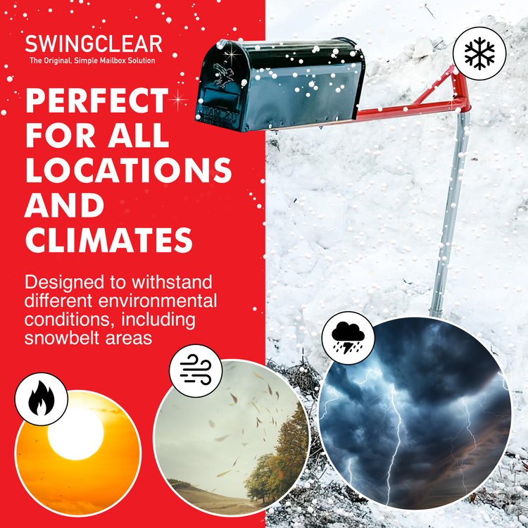 Premium & Durable Mailbox Posts | Made in the USA – SwingClear